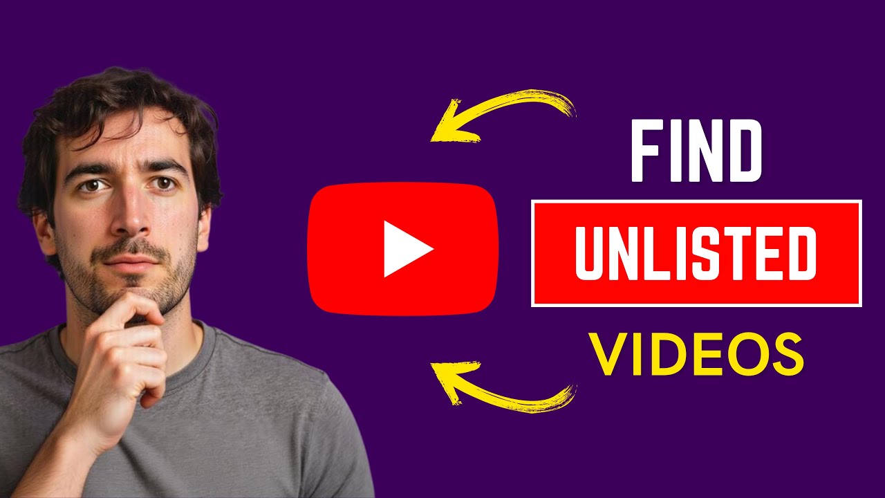How To Find My Unlisted Videos On YouTube (QUICKEST Method) - YouTube