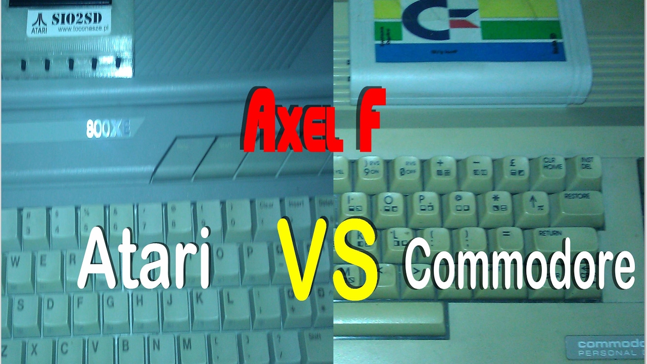 Axel F - Atari Vs Commodore - YouTube