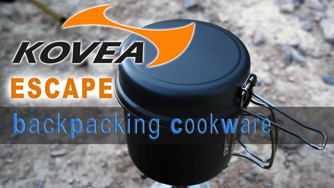 KOVEA ESCAPE - BACKPACKING COOKWARE - YouTube
