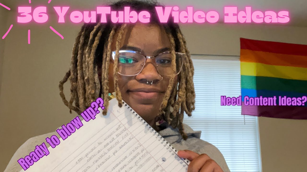 36 YouTube Video Ideas to Blow Your Channel Up! - YouTube