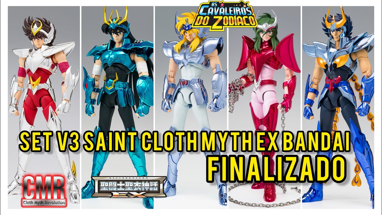Tudo sobre o Set V3 SAINT CLOTH MYTH EX! - YouTube