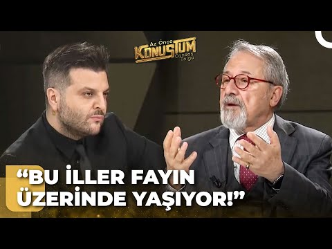 Türkiye'de Deprem Riski En Fazla Olan İller Hangileri? | Az Önce Konuştum