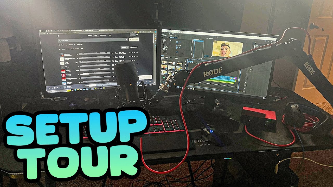 $10,000 DOLLAR GAMING SETUP TOUR (INSANE) - YouTube