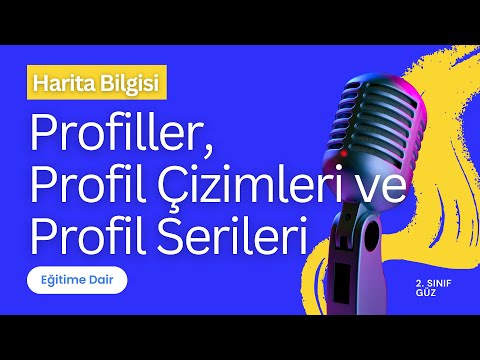 Profiller, Profil Çizimleri, Profil Serileri - 2.1.1.13 - Harita Bilgisi