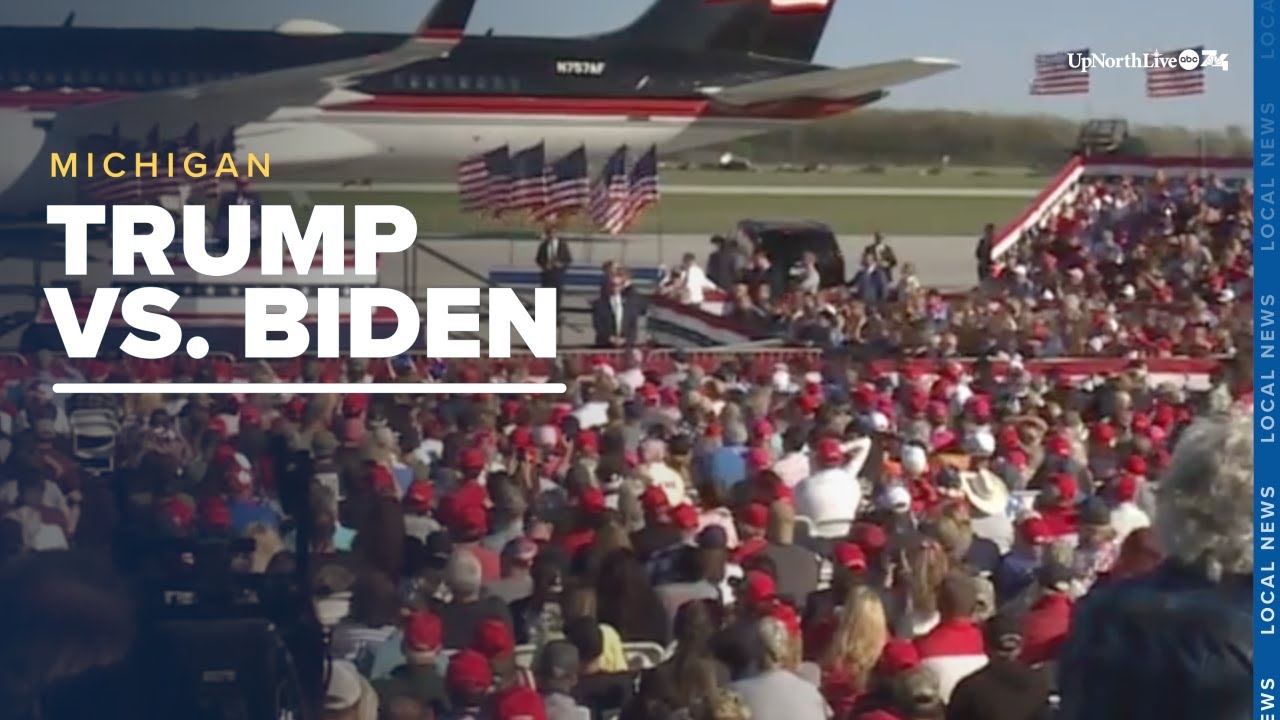Trump vs. Biden Michigan: Battleground campaign stops FULL COVERAGE ...