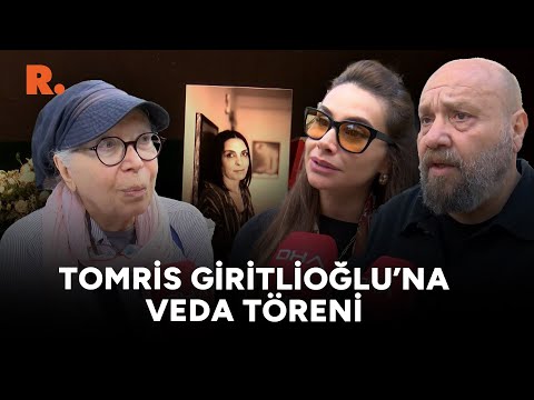 Tomris Giritlioğlu'na veda töreni...\