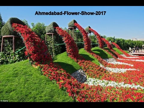 Flower Show 2017 At Sabarmati Riverfront Ahmedabad - YouTube