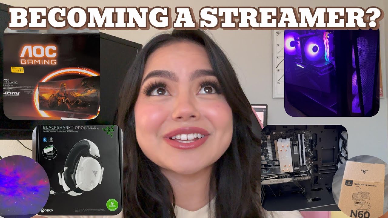 BECOMING A STREAMER?! Buying my first set up! - YouTube
