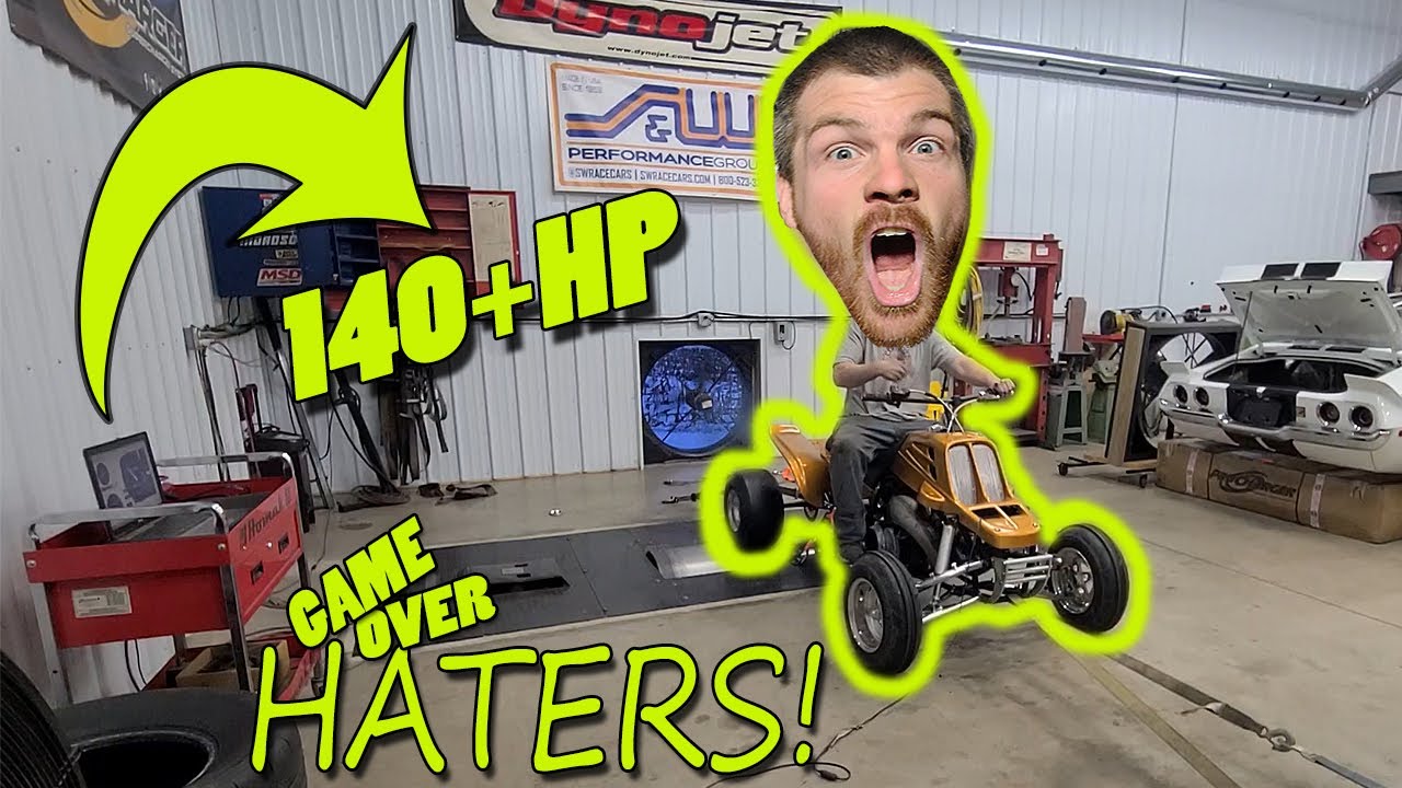 HOW MUCH HP does a BONE STOCK Banshee 521 ACTUALLY make? - YouTube