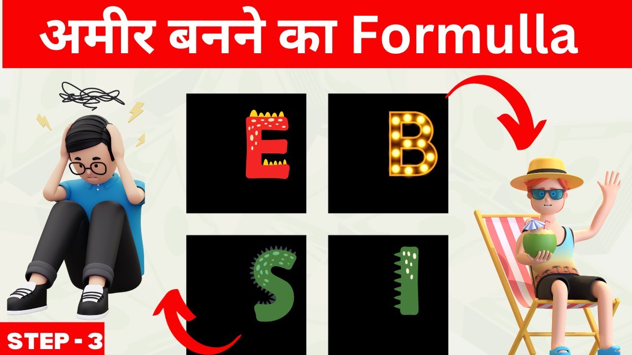 How To Get Rich By Using ESBI Model | Cashflow Quadrant By Robert ...