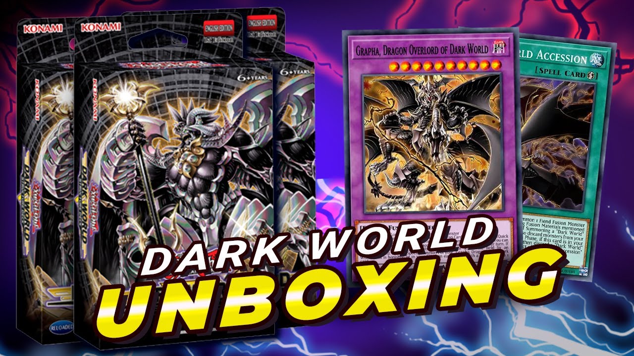 ⚡Estructura Deck Dark World / Unboxing Y Datos. - YouTube