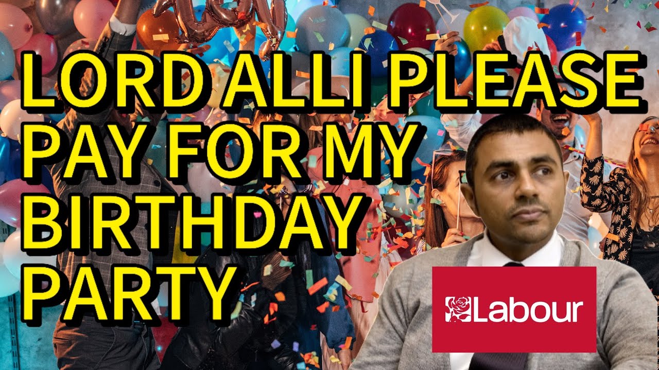 THIS IS A MESSAGE FOR LORD ALLI OF THE LABOUR PARTY - YouTube