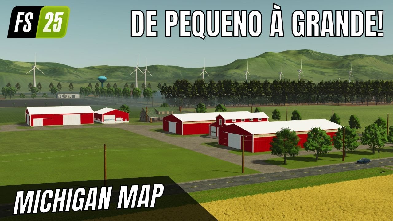Apresentando Michigan Map um GRANDE mapa para AGRICULTURA Farming ...