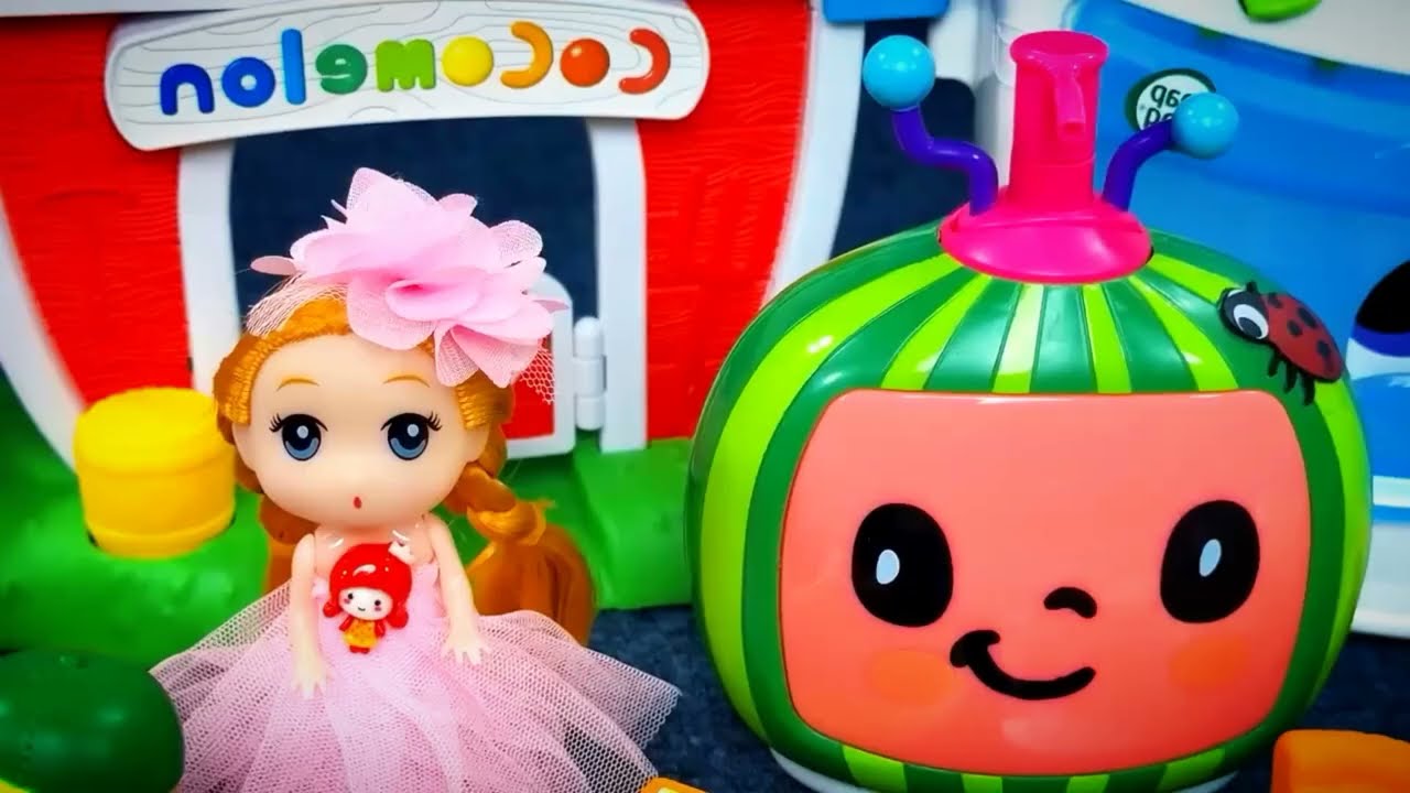 8 minutes Satisfying with unboxing COCOMELON Farm，Kitchen cooking Toy ...