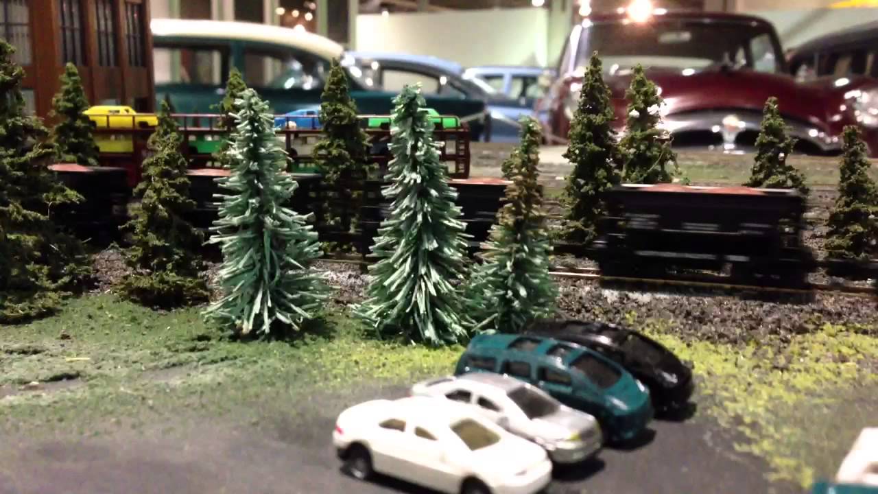 N scale layout Rio Grande - YouTube