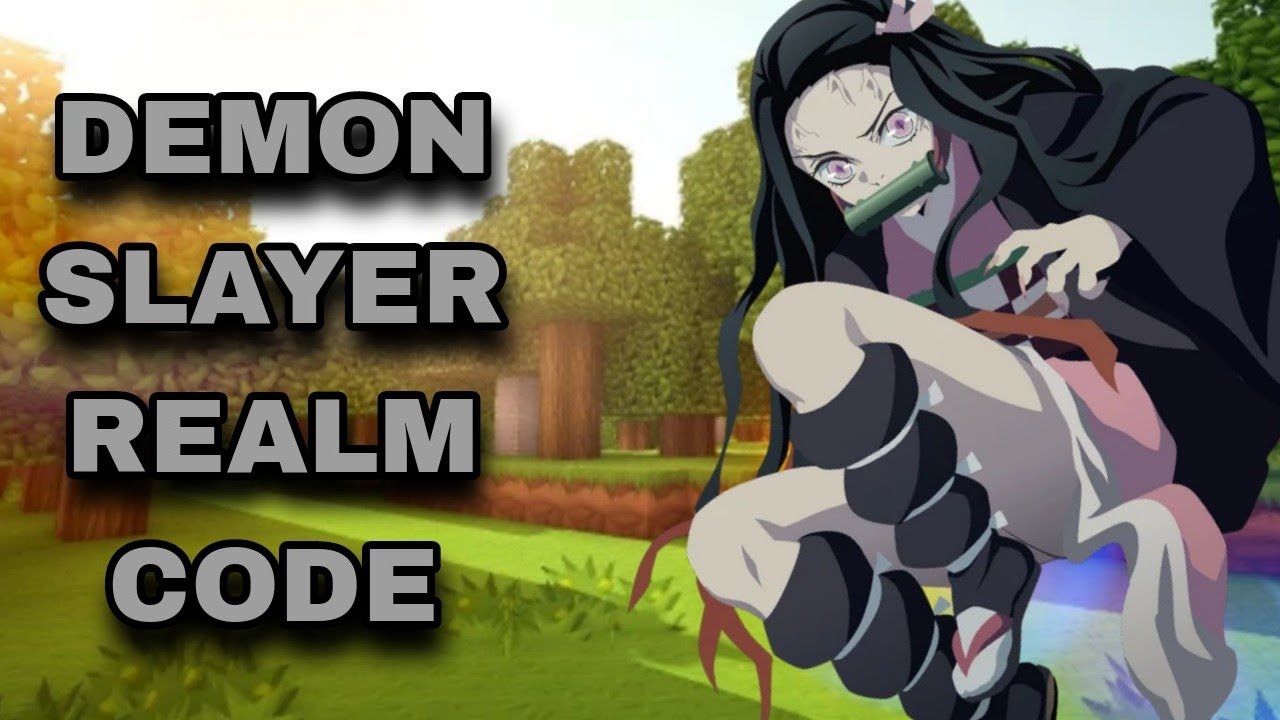 BEST DEMON SLAYER REALM CODE FOR BEDROCK EDITION! - YouTube