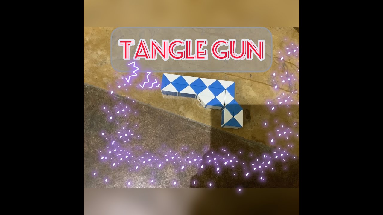 How can you make a Tangle gun - YouTube