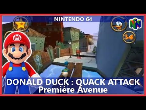 Donald Duck : Quack Attack : Première Avenue (N64) - YouTube