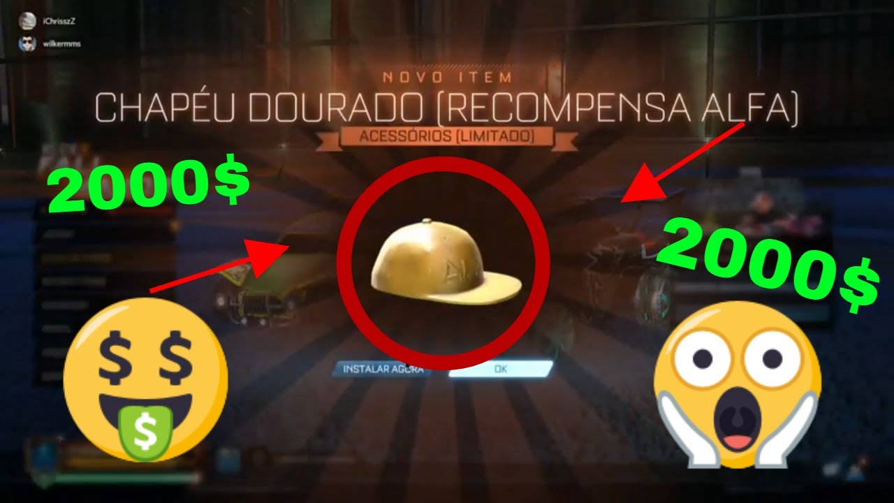 BUYING GOLDEN CAP ( ALPHA REWARD ) - ROCKET LEAGUE - YouTube