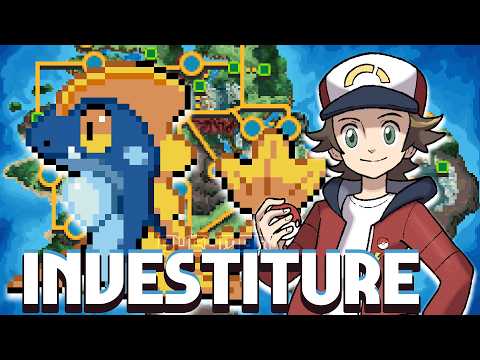 Pokemon Investiture - Fan-made Game, Play as Nolan or Polly, in a new region, new fakemon, nds gra