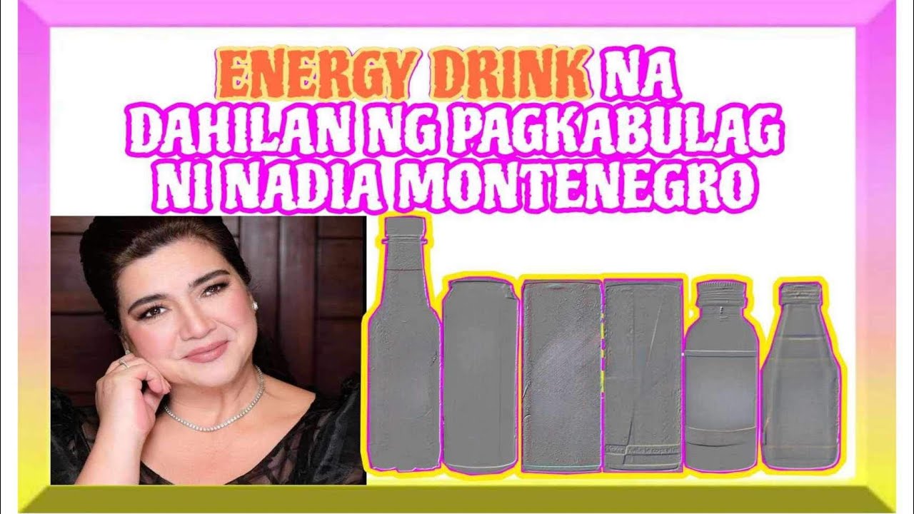 ACTRESS NADIA MONTENEGRO NABULAG ANG MATA DAHIL SA ININOM NA ENERGY DRINK #blindness #eyeproblem ...