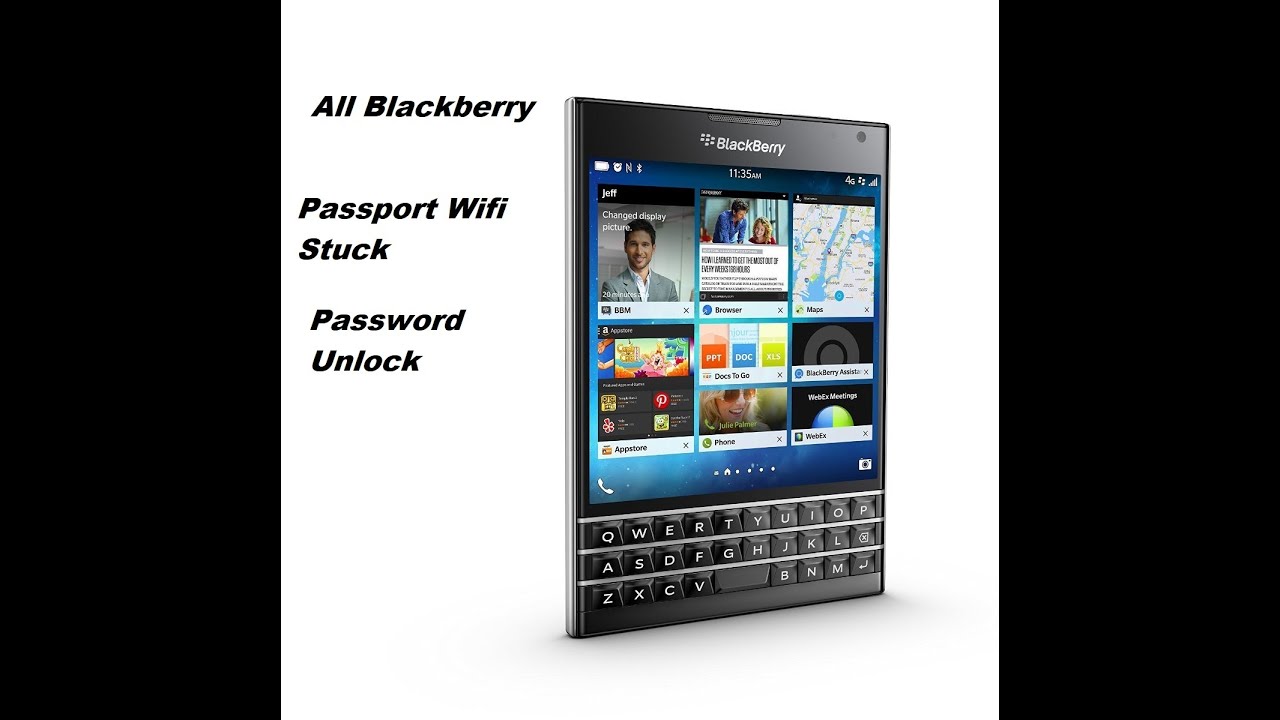 All Blackberry Passport Wifi Stuck- Password Unlock Fix (Ufixer ...