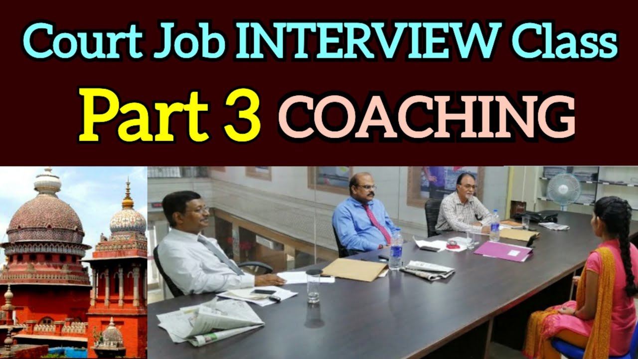 Court job office assistant, masalchi and chobdar interview coching ...