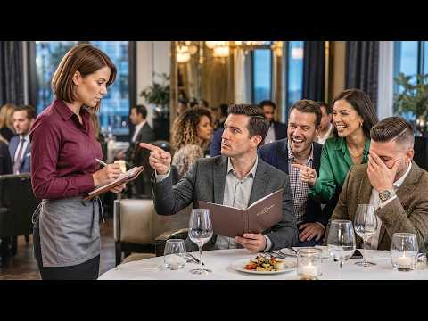 Billionaire Ordered in a Foreign Language to Humiliate the Waitress — Her Reply Left Him Speechless