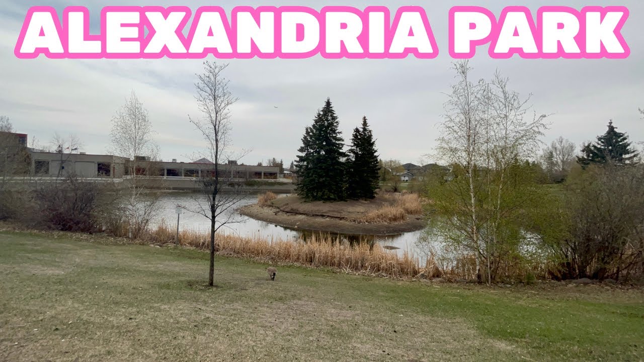 Things to do in Leduc: Walk at the Alexandria Park - YouTube