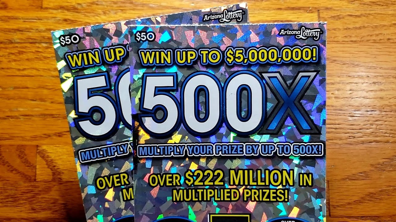 ARIZONA LOTTERY-- 500X TICKETS! - YouTube