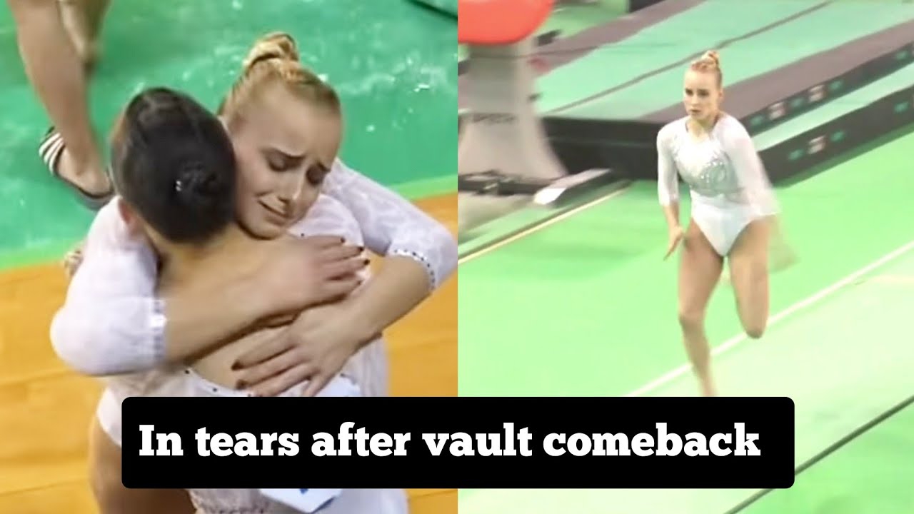 Asia D'Amato 🇮🇹 Back on Vault after her ACL Injury - Volteggio - 1st ...