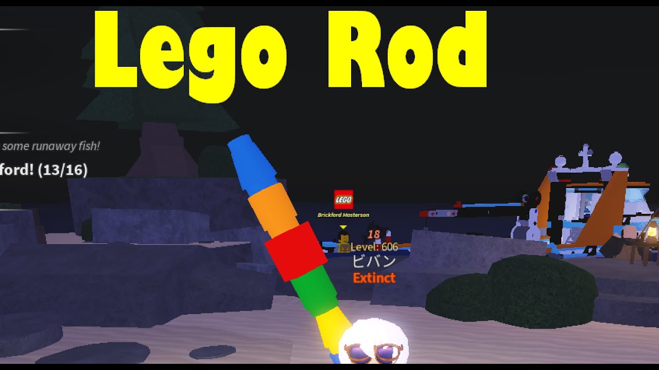 How to Get LEGO ROD in Fisch Roblox (Fisch New Rod Guide) - YouTube
