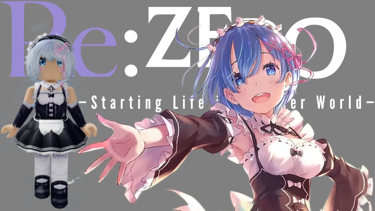 Rem | Re:Zero | Roblox Cosplay - YouTube