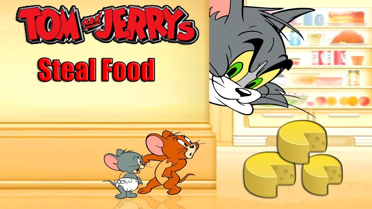 Tom and Jerry Steal Food. Help Tom catch mice or Mouse to get his food ...