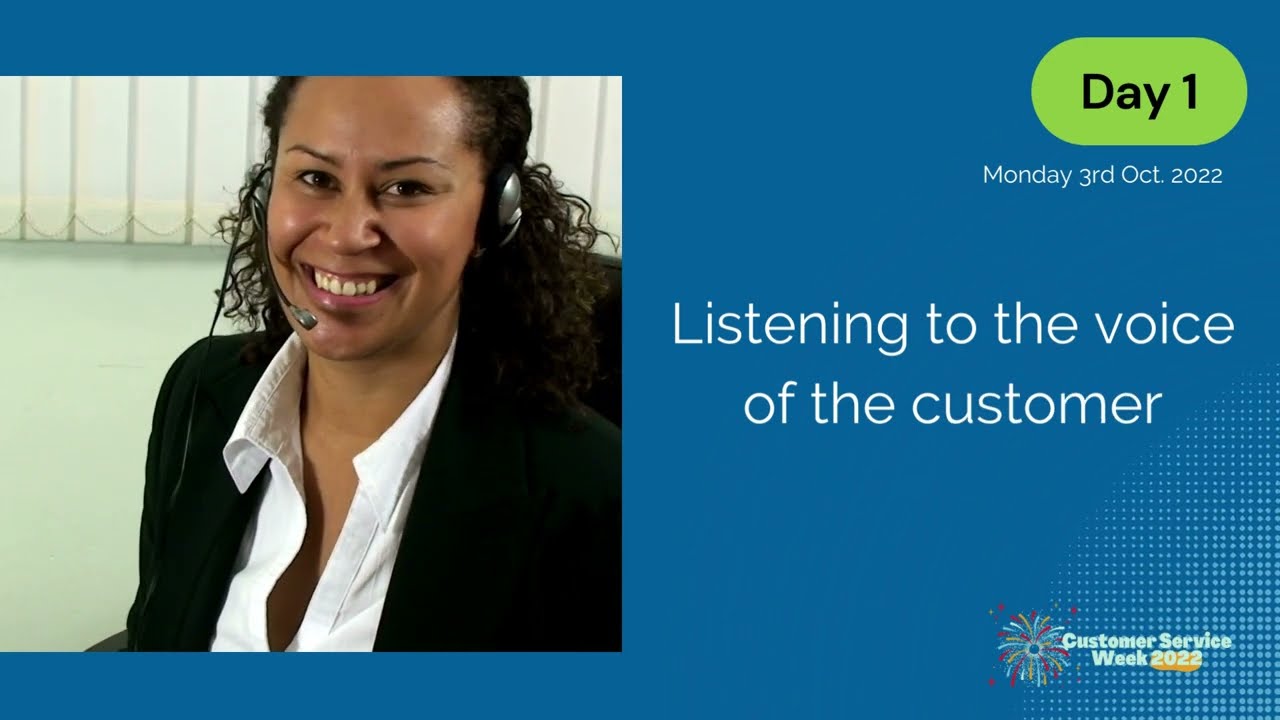 Customer Service Week 2022 - YouTube
