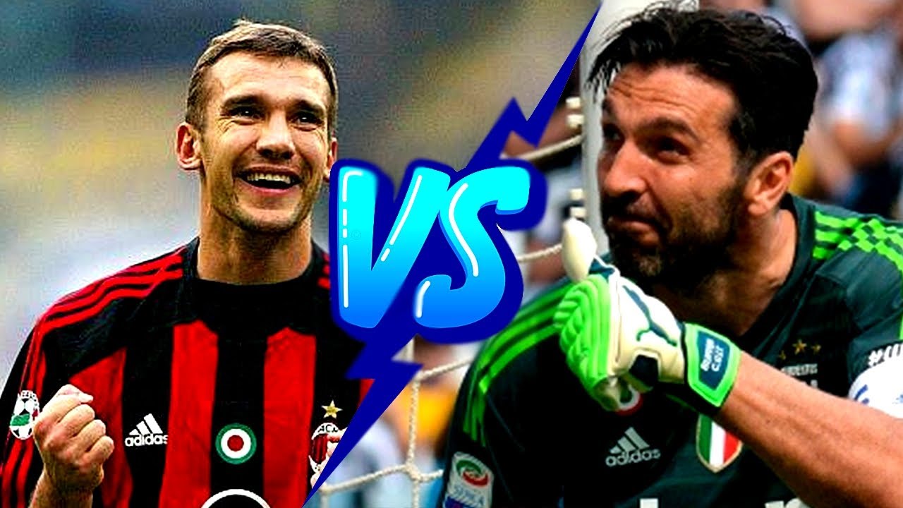 Gianluigi Buffon vs Shevchenko and other Good Great and Legendary ...