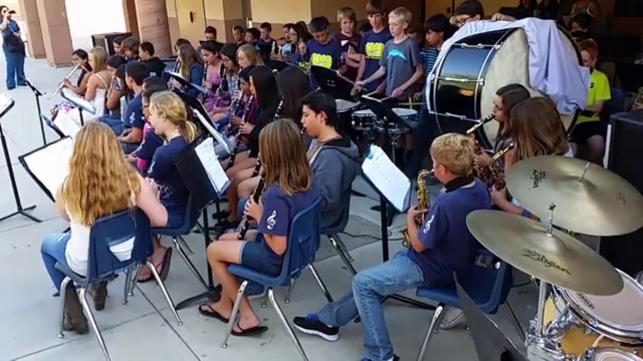 Erle Stanley Gardner Middle School - Final Concert 2015 - YouTube