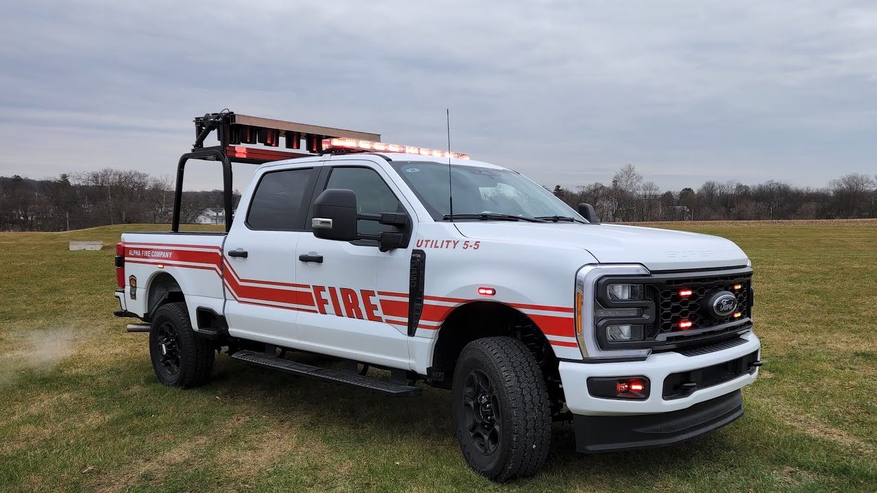 Alpha Fire Utility Truck, 2024 Super Duty | 911RR - YouTube