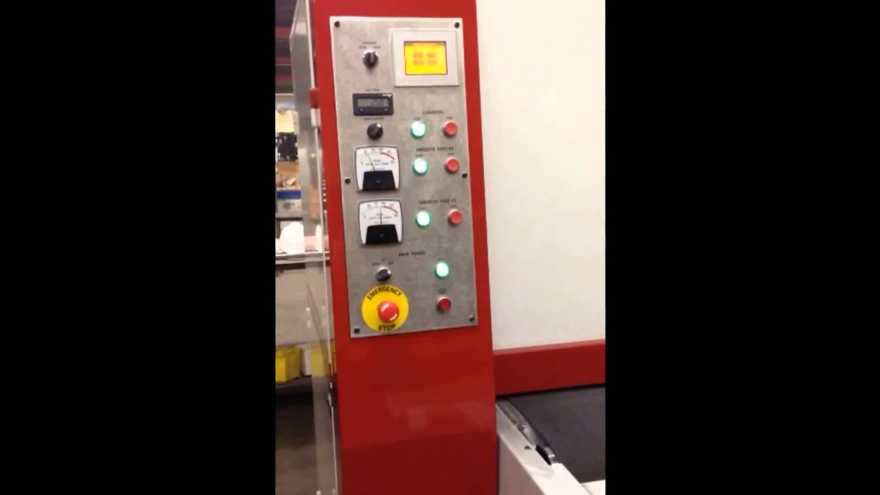 Midwest Sandright Patriot 2 Dry Finishing and Deburring Machines - YouTube