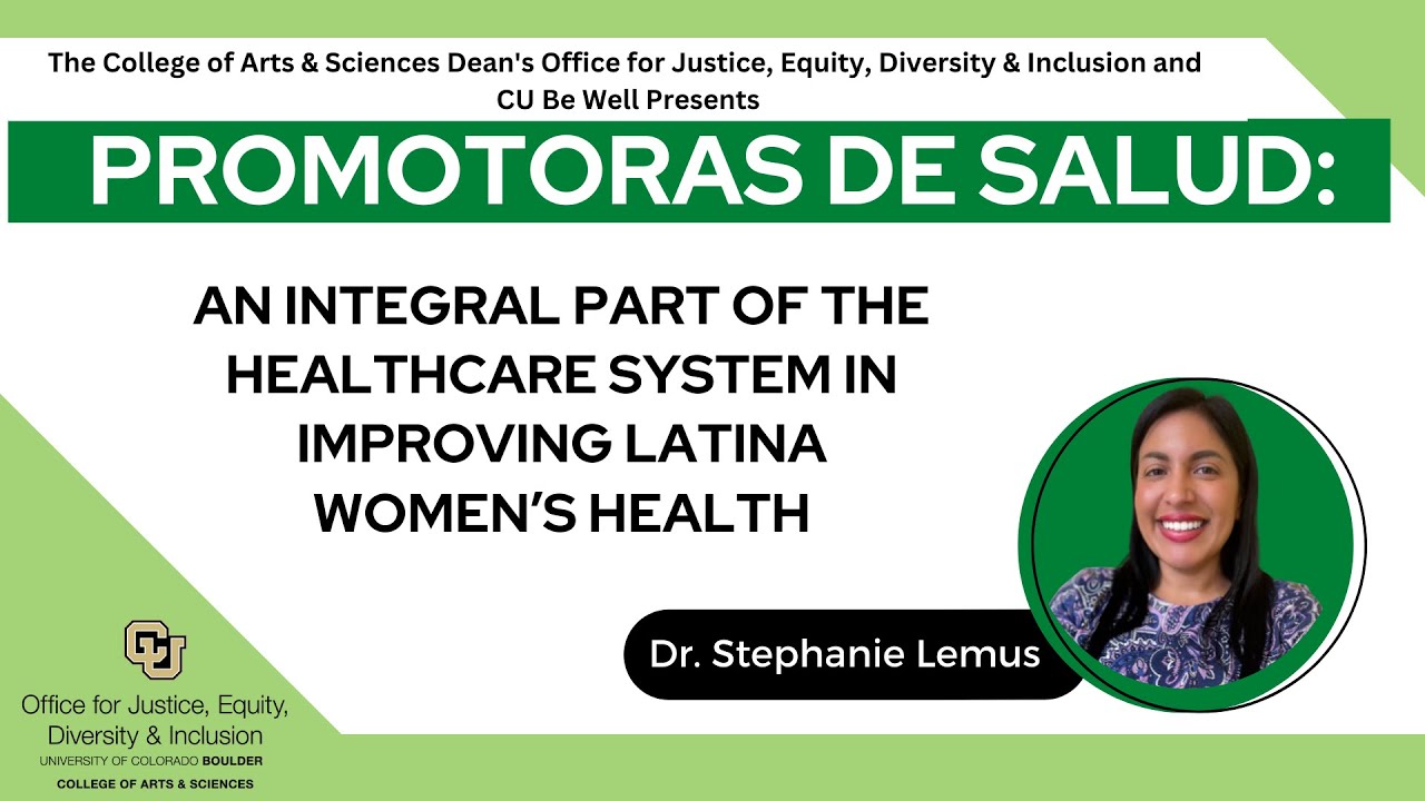 Promotoras De Salud: An Integral Part of the Healthcare System in ...