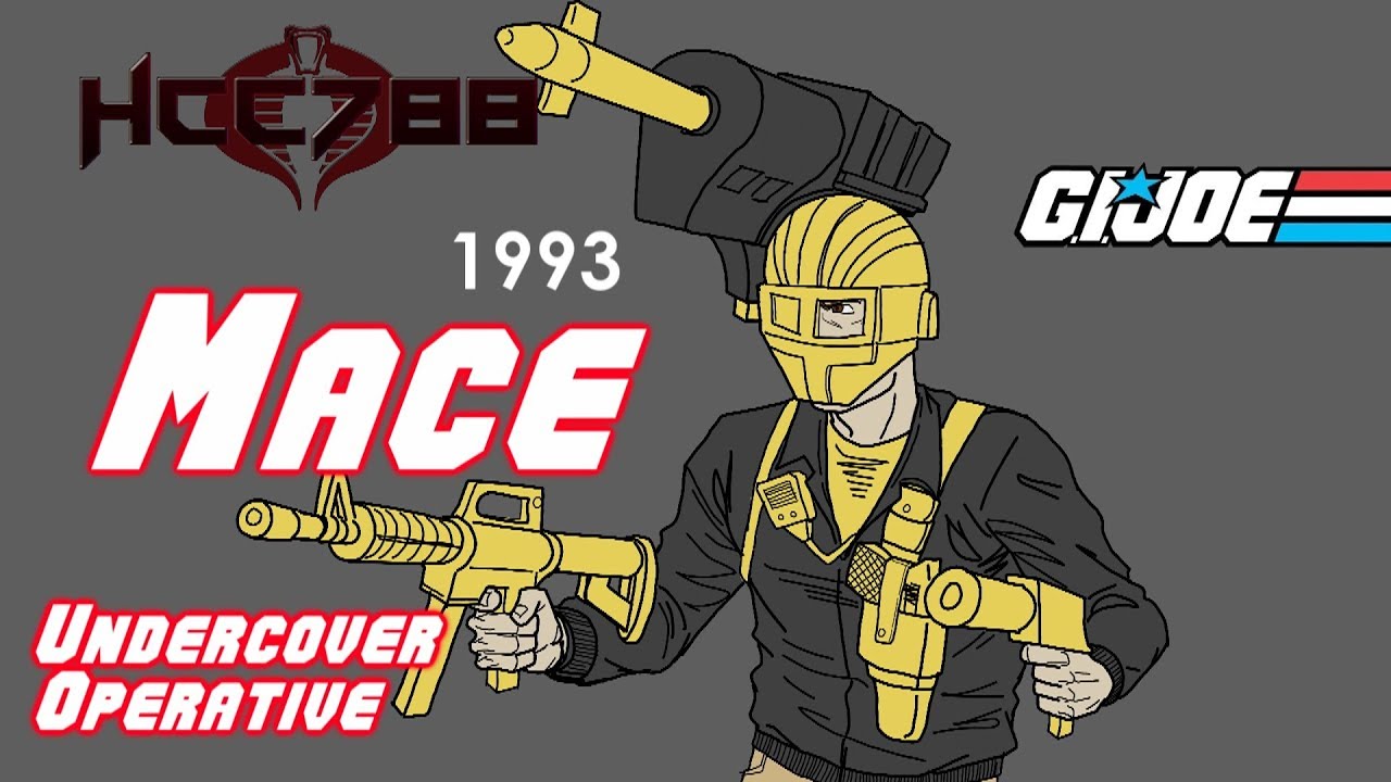 HCC788 - 1993 MACE - Undercover Operative - Battle Corps G.I. Joe toy ...