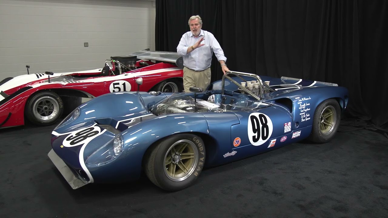 1966 Lola T70 MkII Roadster Preview with Steve Matchett // Mecum Indy ...