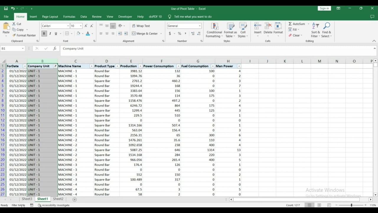 Use Of Pivot Table In Excel YouTube Use Of Pivot Table In Excel YouTube