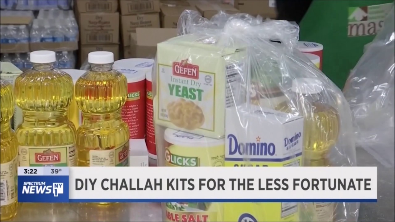 TV: 500 DIY Challah Kits for the Needy at Masbia by Fisher Angrist for ...