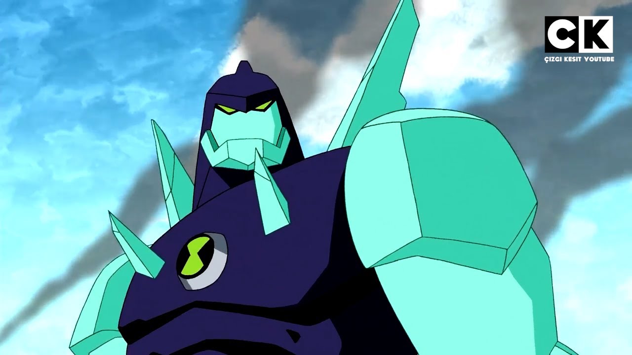 9 Canlı Elmas kafa vs Vilgax - Ben 10 alien force 3.sezon 2.bölüm ...