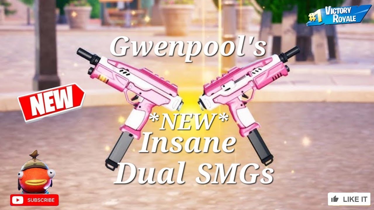 Fortnite: Gwenpools *NEW* Mythic SMG's Only! This Weapon is Broken ...