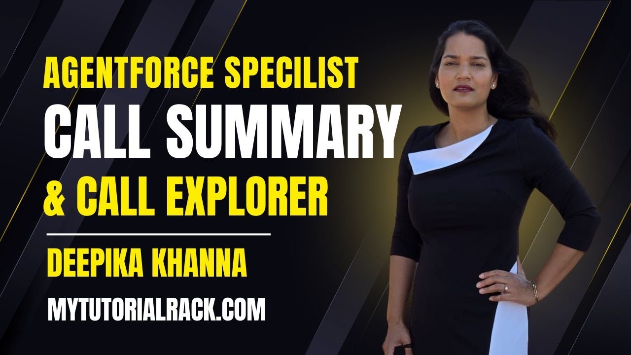 Salesforce Einstein | Call Summary & Call Explorer Explained - YouTube