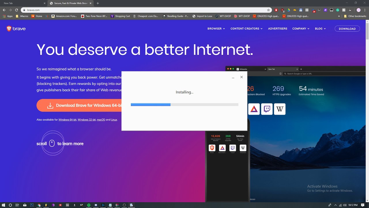 (2019) How To Install And SETUP Brave Browser! - YouTube