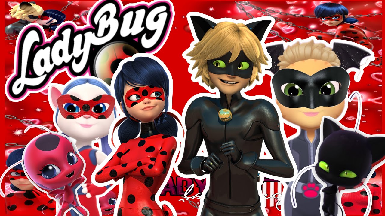 My Talking Angela2 | Ladybug 🐞 | Miraculous | life style 🐞 ️🖤# ...