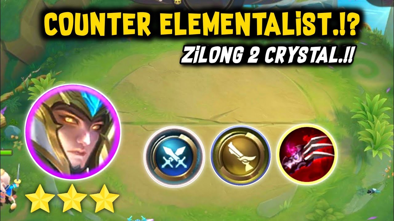 ZILONG GUNNER SWORDSMAN.!! BISA COUNTER ELEMENTALIST.!? MAGIC CHESS ...
